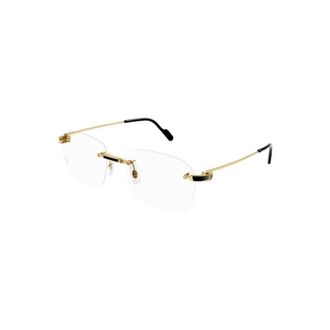 Cartier Ct0343O Optische Brille - - Accessories - Herren - Gelb - 58 MM