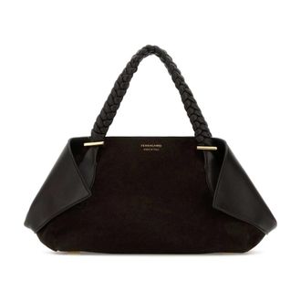 Ferragamo Studio Soft Handbag - - Bags - Damen - Braun - ONE SIZE