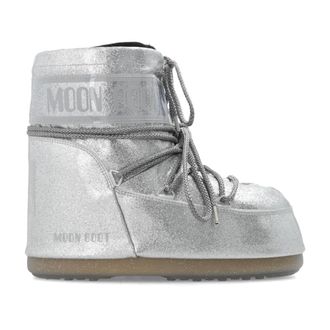 Moon Boot Icon Glitter Schneestiefel - - Shoes - Damen - Grau - 36 EU