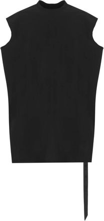 Rick Owens Homme, Tops, Noir, Taille: S Tarp T-Shirt