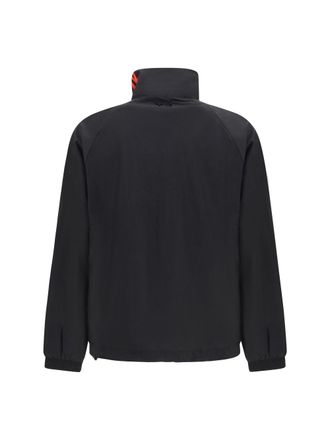 Yohji Yamamoto Nylon 3-Stripes Gradient Sweatshirt - Black