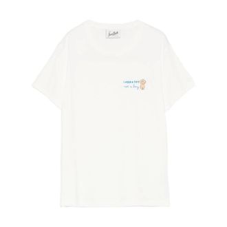 MC2 Saint Barth Femme, Tops, Blanc, Taille: 40 FR Emilie T-shirt