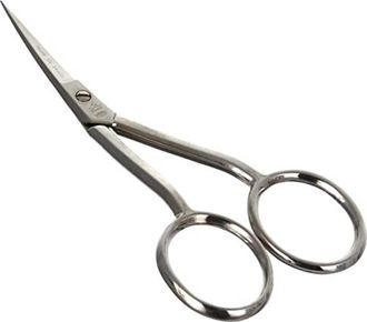 Premax Classic 15382 Ciseaux &agrave; Broder Lame courb&eacute;e et Tige sp&eacute;cifiques &agrave; la Machine &agrave; Coudre Fabriqu&eacute; en Italie Gris ABM 10,5 cm