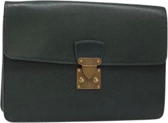 Louis Vuitton Pre-owned Cuir pochettes-minaudieres - Femme - Pre-owned - Vert - Taille: ONE Size