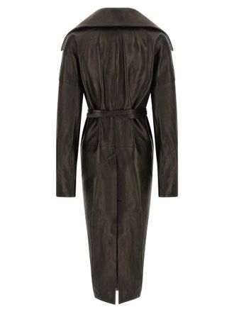 Rick Owens Coat - Brown