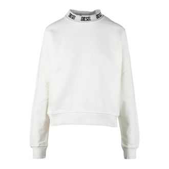 Diesel Baumwollstrickpullover - - Sweatshirts & Hoodies - Damen - Wei&szlig; - XS