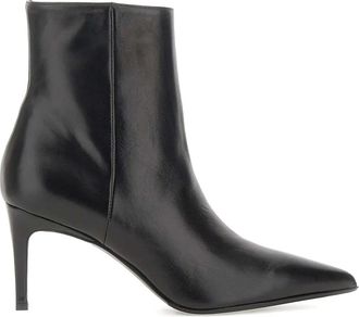 Sergio Levantesi bottines à bout pointu - Noir