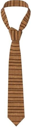 Generic Cravate Texture De Couleur Bois DOrigine Formelle Men Tie Confortable Cravates Homme Pour Affaires Accessoires L&Eacute;cole