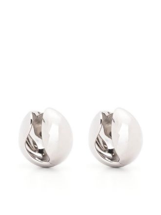 Coperni cr&eacute;oles &agrave; design &eacute;pais - Argent