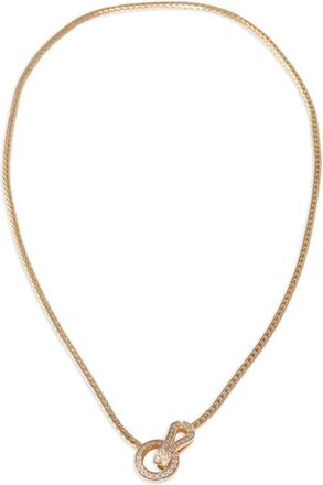 Cartier collier en or rose 18ct pavé de diamants