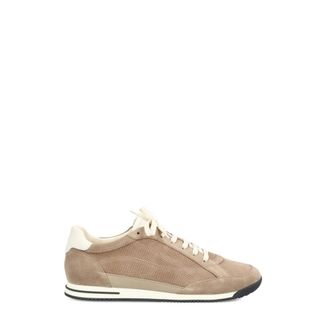 Brunello Cucinelli Suede Sneakers - - Shoes - Herren - Braun - 43 EU