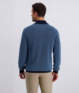 Pierre Cardin Troyer Strick Troyer RV Strukturmuster in Bicolour