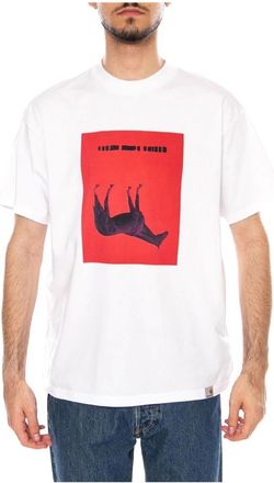 Carhartt Work in Progress Homme, Tops, Blanc, Taille: S S/S Sean Hamilton 02 T-Shirt