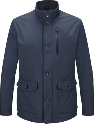 Milestone Fieldjacket mit Stretch und Logo-Aufn&auml;her in