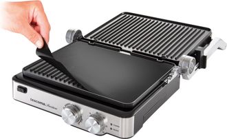 Tescoma PRESIDENT Kontaktgrill-Backfolie, 2 St. I Hochwertiger Schutz vor Schmutz & Anbrennen I Vielseitig für Alle Grillgerichte I Antihaft & Hitzebeständig 