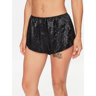 Hunkemöller Pyjamashorts 203224 Schwarz Comfortable Fit