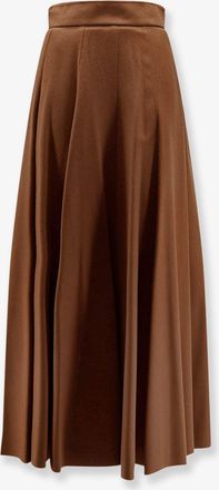 Max Mara Sagra long camel skirt - MAX MARA - gender_Woman