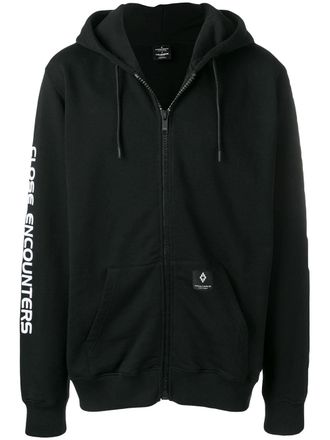 Marcelo Burlon sweat &agrave; capuche zipp&eacute; Child - Noir