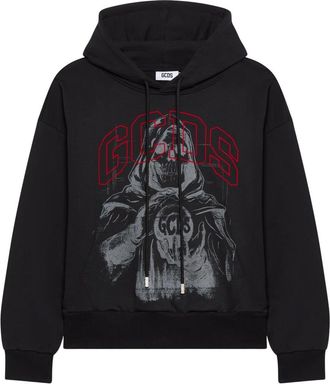 GCDS Gcds, Herren, Sweatshirts & Hoodies, Schwarzk, L/XLGr&ouml;&szlig;e