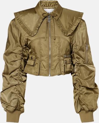 Ganni Veste bomber raccourcie