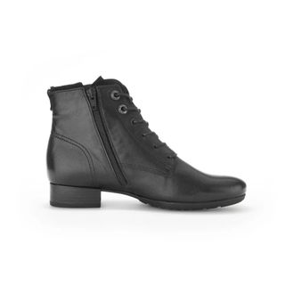 Gabor Schwarze Schn&uuml;rstiefeletten f&uuml;r Frauen - - Shoes - Damen - Schwarzk - 44 EU