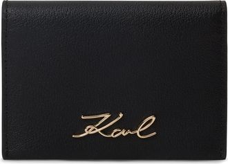 Karl Lagerfeld Kartenetui K/Signature Klappbares Kartenetui