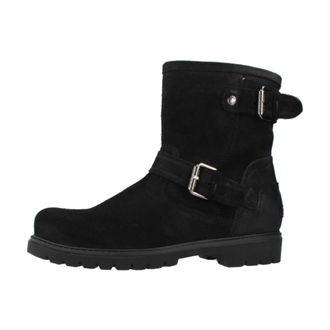 Panama Jack Stiefeletten mit seitlichen Schnallen - - Shoes - Damen - Schwarzk - 38 EU