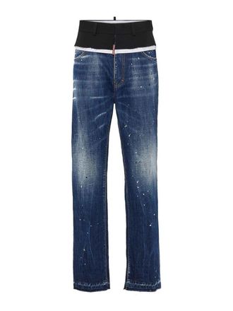 Dsquared2 Jean Bootcut - Bleu Foncé