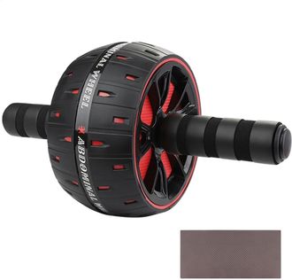 Generic Fitness-Rollen - Bauchtrainer mit Kniebandage, zentrales Training | -Fitnessgerät für Krafttraining, kompaktes Trainingsgerät für Abdo