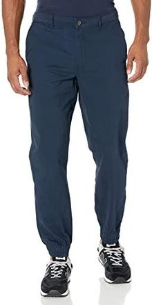 Amazon Essentials Pantalon Chino Esprit Jogging Coupe Slim Homme, Bleu Marine, XL