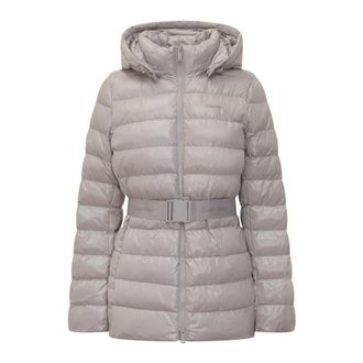 Calvin Klein Femme, Vestes, Gris, Taille: 38 FR Down Vestes