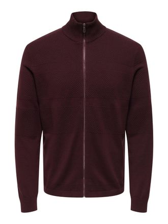 Only & Sons Male Strickjacke ONSMALIK Strickjacke