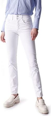 Salsa Pantalons Secret Push in Slim de Couleur