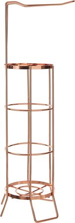 Premier Housewares Toilettenpapier-Halter, Rose Gold, 16 x 21 x 62 cm, Eisendraht, 16x21x62