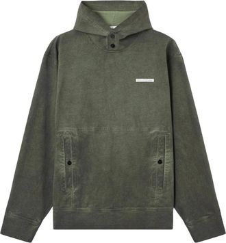 Stone Island Homme, Sweatshirts et sweats &agrave; capuche, Vert, Taille: M Parkas