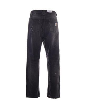Carhartt Work in Progress Mens Jeans Landon Black Cotton Smith Denim smith