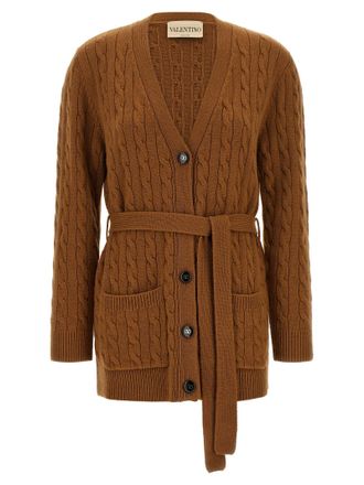 Valentino Garavani Cardigan - Camel