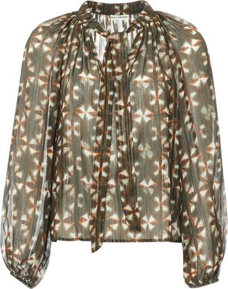 Ulla Johnson Blouse Luna Soie et Lurex Ulla Johnson