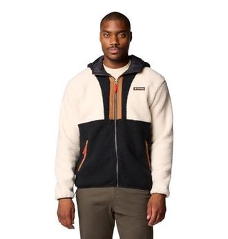 Columbia Backbowl II Remastered Sweat à capuche zippé pour homme, craie/noir, taille S