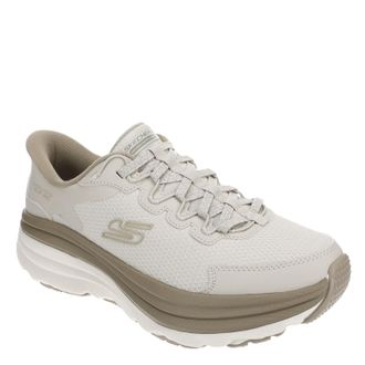 Skechers Damen Max Cushioning Zirrus Sneaker, Tan Textile/Synthetic, 35.5 EU