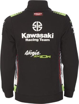 Kawasaki Sweatshirt Kawasaki WSBK Sweatshirt Jacke Ninja Damen Gr. L