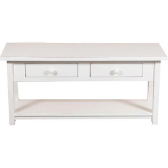 Biscottini International Biscottini - Landhausfernsehger&auml;t aus massivem Lindenholz mit antikwei&szlig;er Oberfl&auml;che L110xPR40xH50 cm. Made in Italy