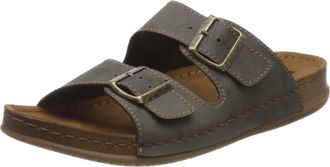 Fischer Markenschuh Fischer Bodo, Herren Pantoletten, Grau (Grau 666), 45 EU (11 UK)