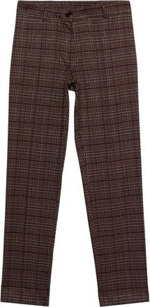 Oltre Check Pants - - Trousers - Damen - Rot - M