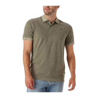 G-Star Dunda Overdyed Slim Polo - - Tops - Herren - Gr&uuml;n - S