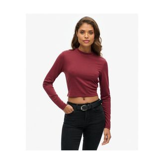 Superdry Haut &agrave; manches longues avec dos ouvert en jersey