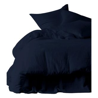 Haomy Housse de couette Dili en voile de coton Haomy