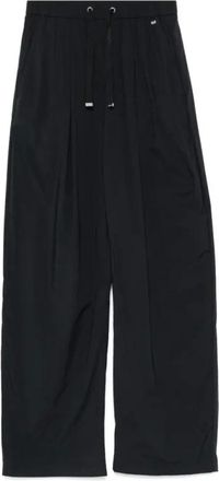 Herno Femme, Pantalons, Noir, Taille: 34 FR Pantalon en nylon stretch l&eacute;ger