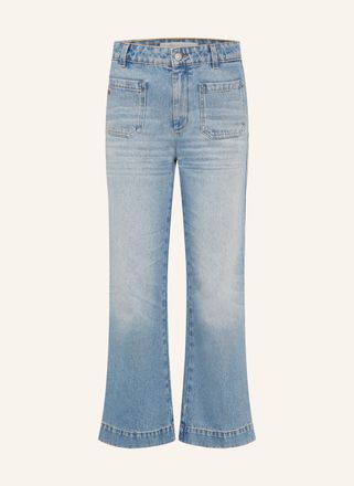Victoria Beckham Flared Jeans Alina blau