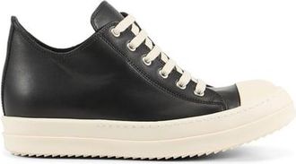 Rick Owens Baskets mi-montantes en cuir
